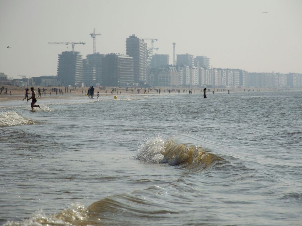 The beach of Oostende © Frédéric Lo Brutto